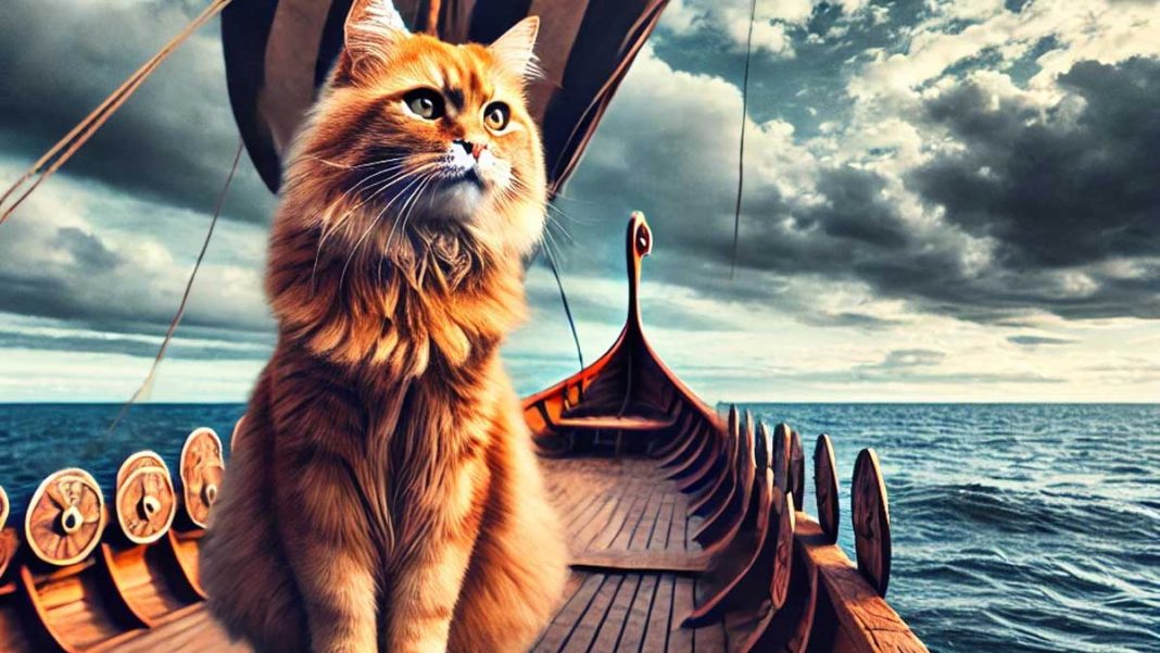 Les chats roux : des aventuriers nés grâce à leurs ancêtres Vikings ...